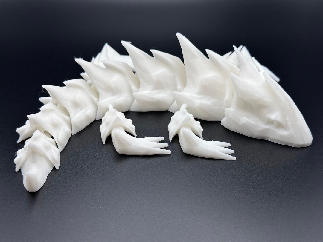 Articulated Spiny Lizard - 3D Printed Reptile Sculpture - Etsy