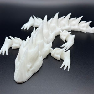 Articulated Spiny Lizard - 3D Printed Reptile Sculpture - Etsy