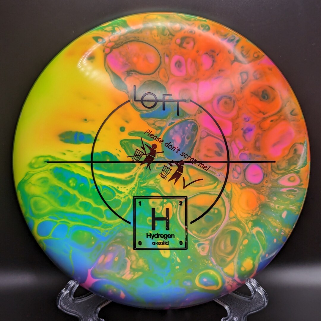 Loft Hydrogen Alpha-solid Misprint/x-out 175g - Dyed Disc Golf Disc - Cell Dye W/spin Dye ...