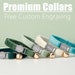 Breakaway Green+sage+forest Velvet Cat Collar Bowtie Leash Set ...
