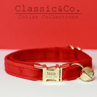 Red Collar - Etsy