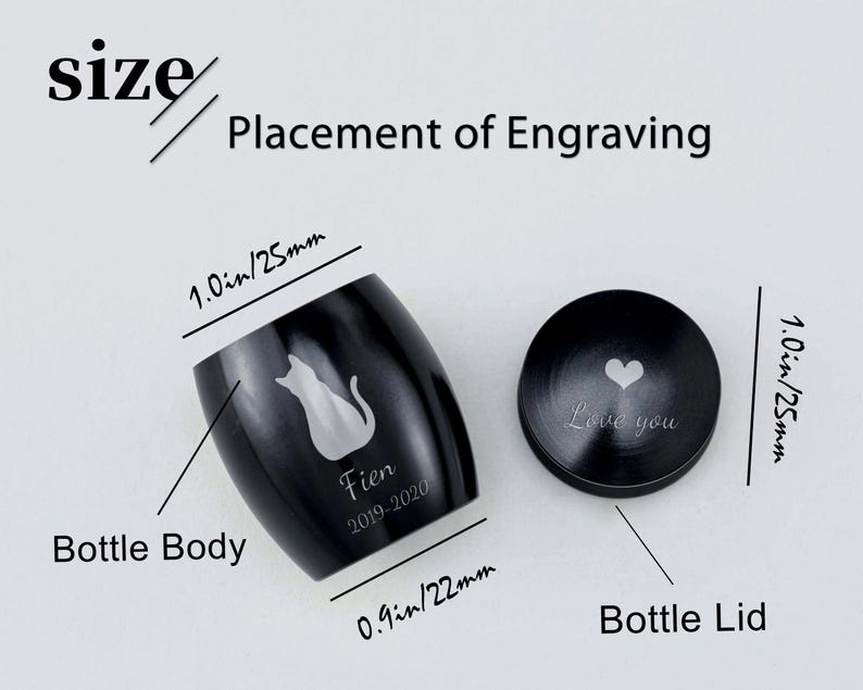 Personalized Cremation Urn, Small Tree of Life or Paw Print Urn, Custom ...
