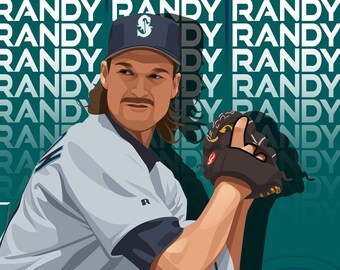 Randy johnson Poster - Etsy