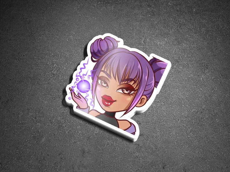 Tokyo Electric Girl Sticker Bratz, Anime, Black Girl, Electric Thunder ...