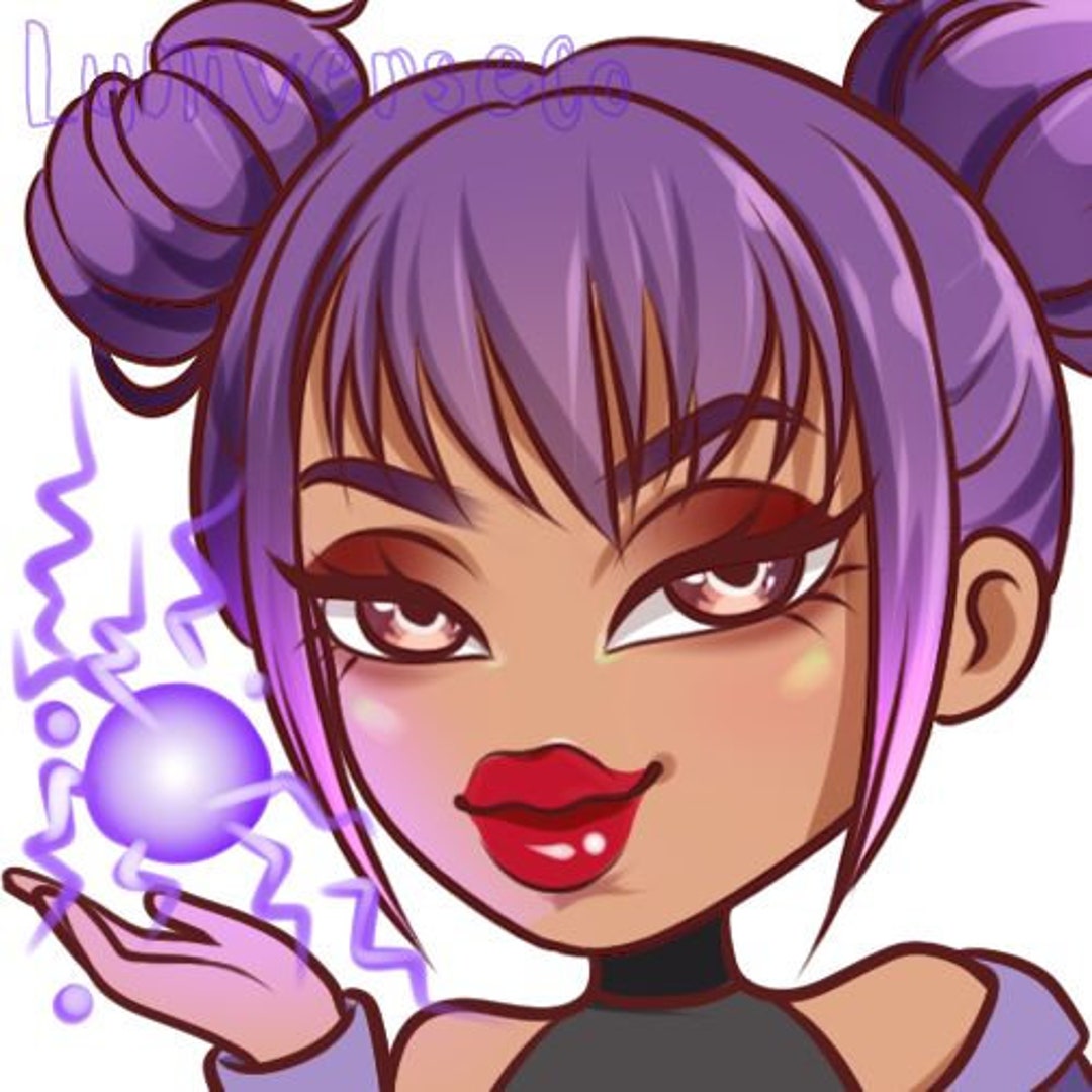 Tokyo Electric Girl Sticker Bratz, Anime, Black Girl, Electric Thunder ...