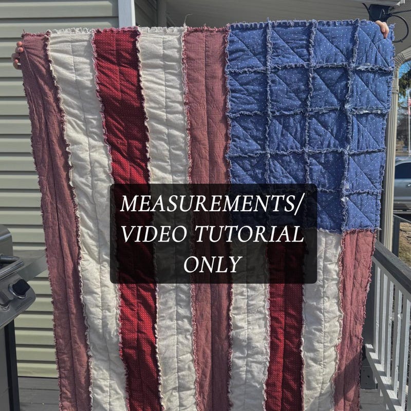 Flag Art Quilt - Etsy