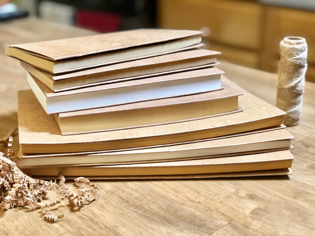 Kraft Brown Paper Notebook, Journal, Scrapbook Display, Sketch Book ...