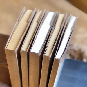 Kraft Brown Paper Notebook, Journal, Scrapbook Display, Sketch Book ...