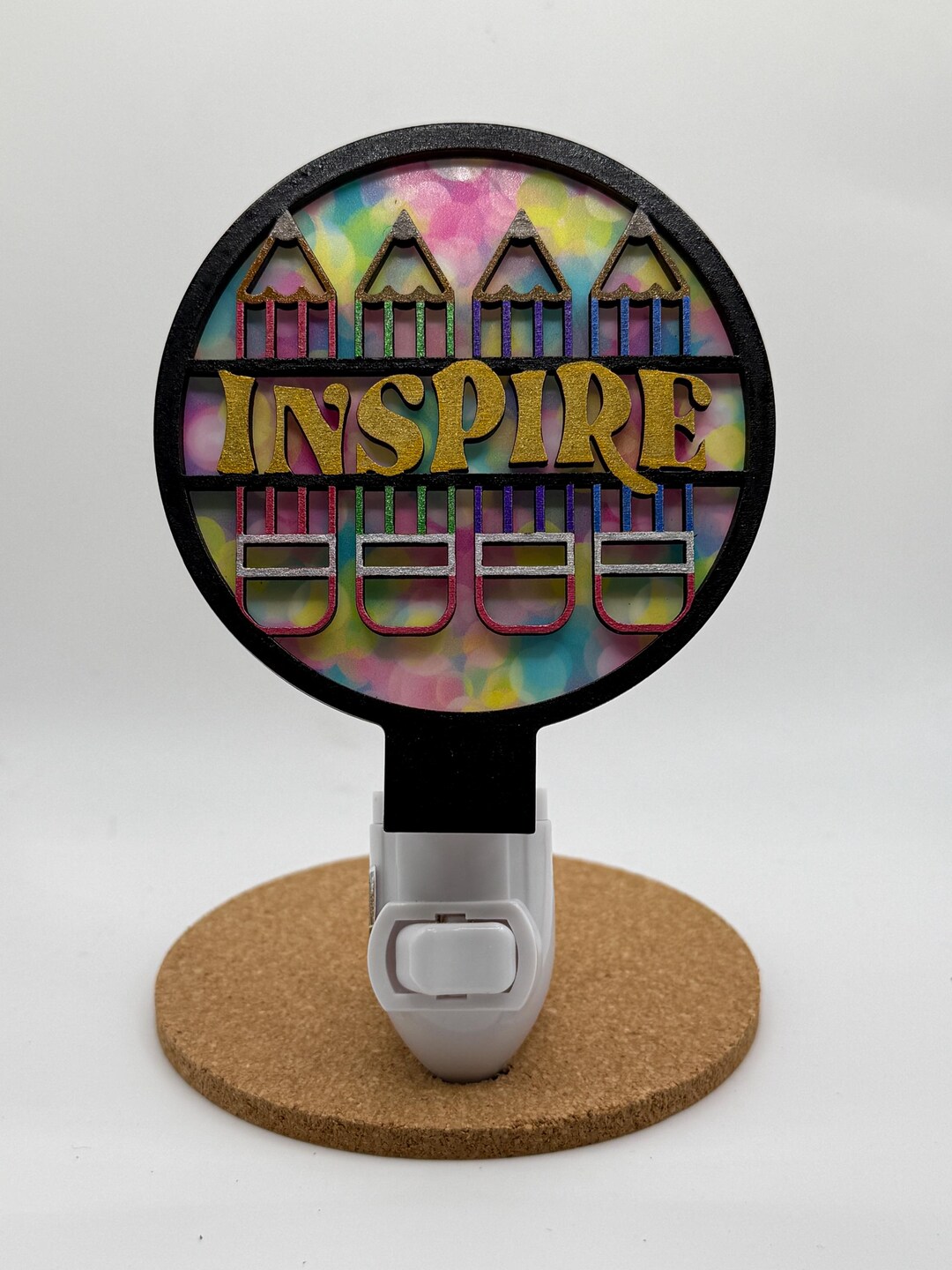 Teacher Inspire Night Light - Etsy