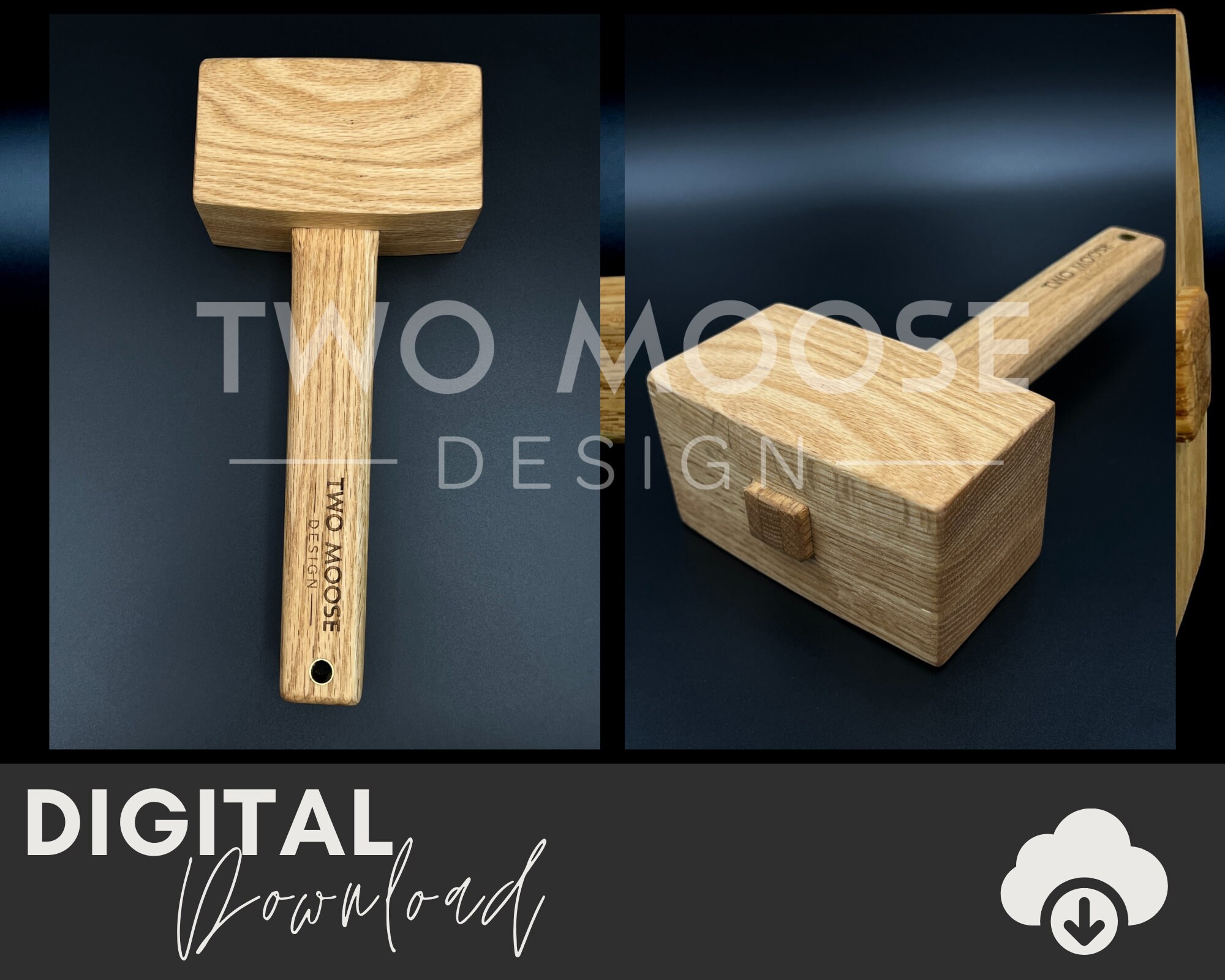 Mallet SVG File the Shorty CNC Mallet Plans - Etsy