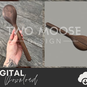 3D Spoon STL Files – CNC Project, .crv File (digital Download) - Etsy