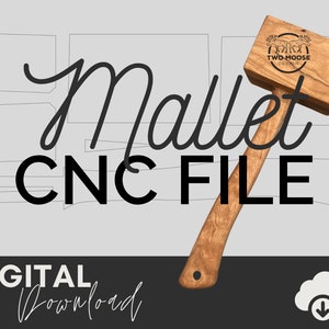 Mallet SVG File CNC Mallet Plans Mallet Template - Etsy Canada