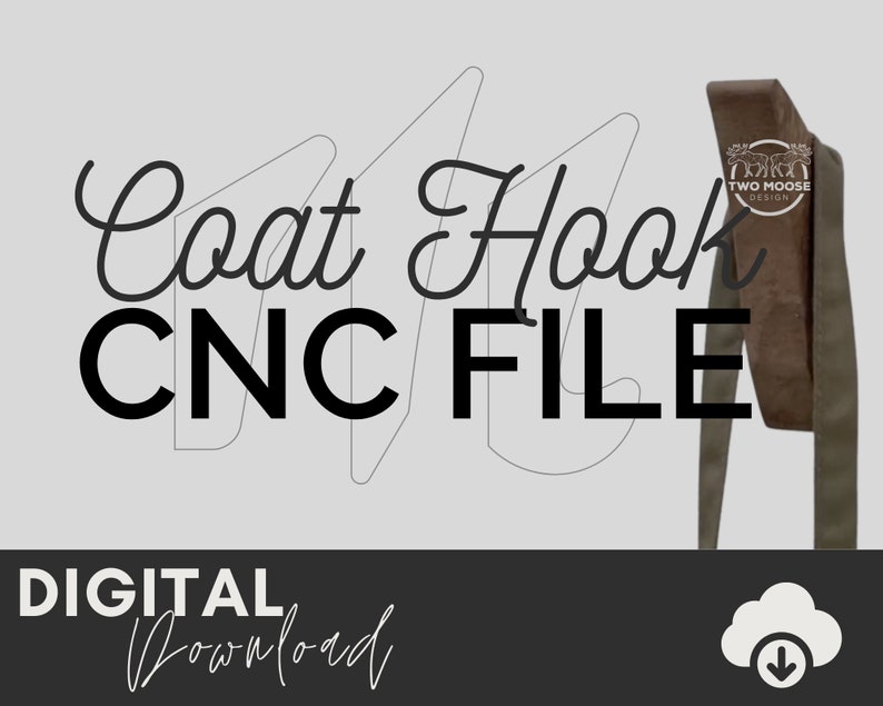 Coat Hook SVG File: CNC Hanger Template (digital Download) - Etsy