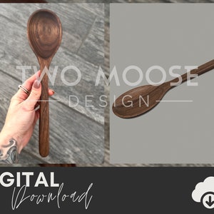 3D Spoon STL Files – CNC Project, .crv File (digital Download) - Etsy