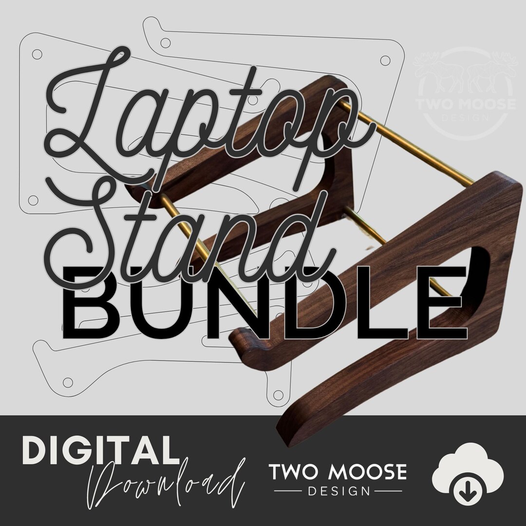 Laptop Stand Bundle SVG File - CNC - Etsy