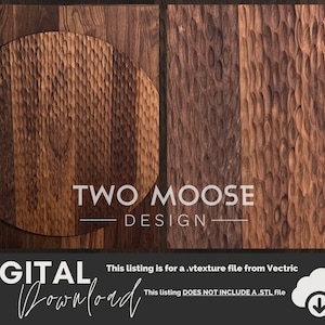 Textured CNC Pattern .vtexture - Vectric File - Etsy