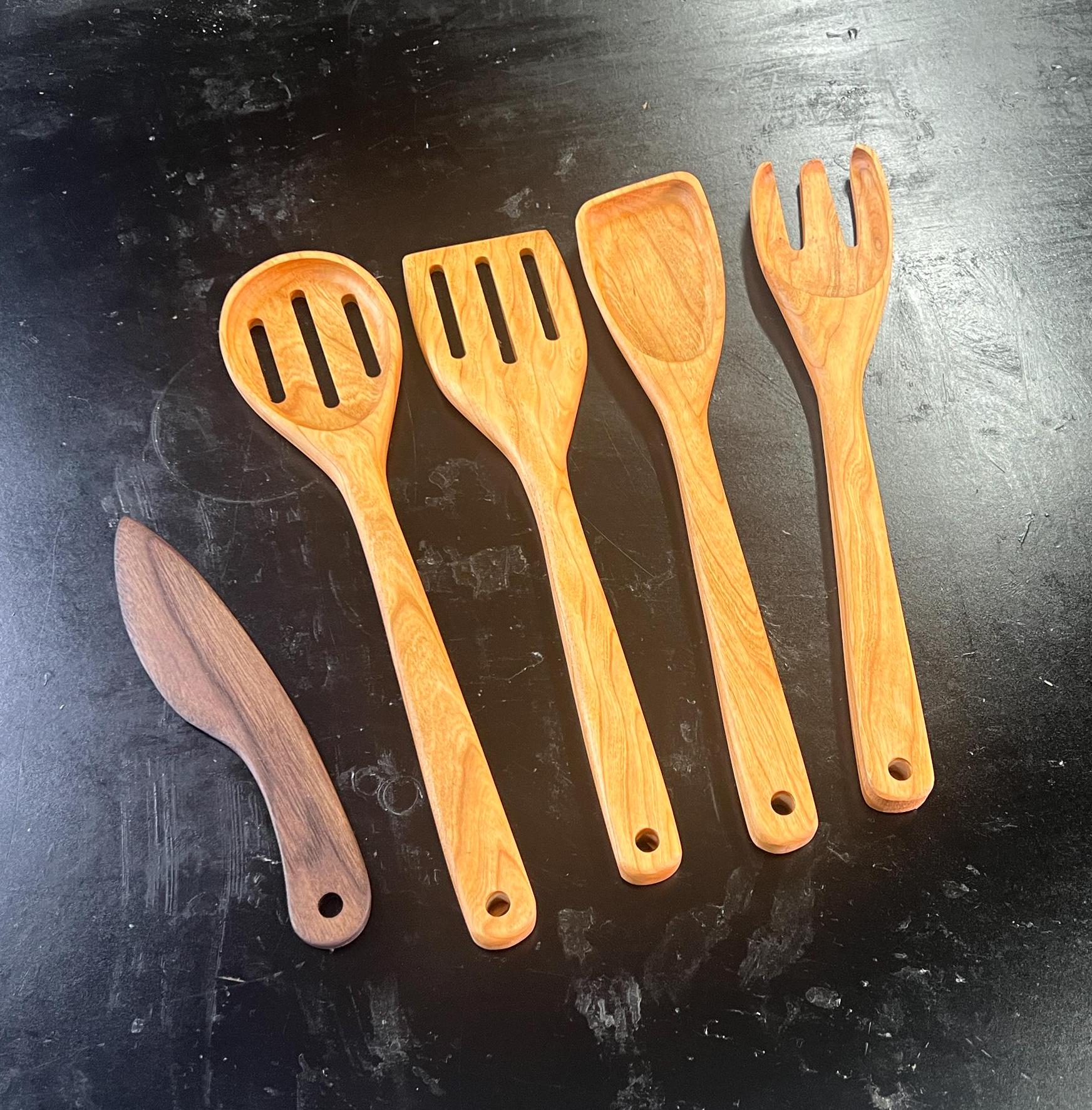 Kitchen Utensils SVG Files: Spoon, Spatula, Knife Templates (digital ...