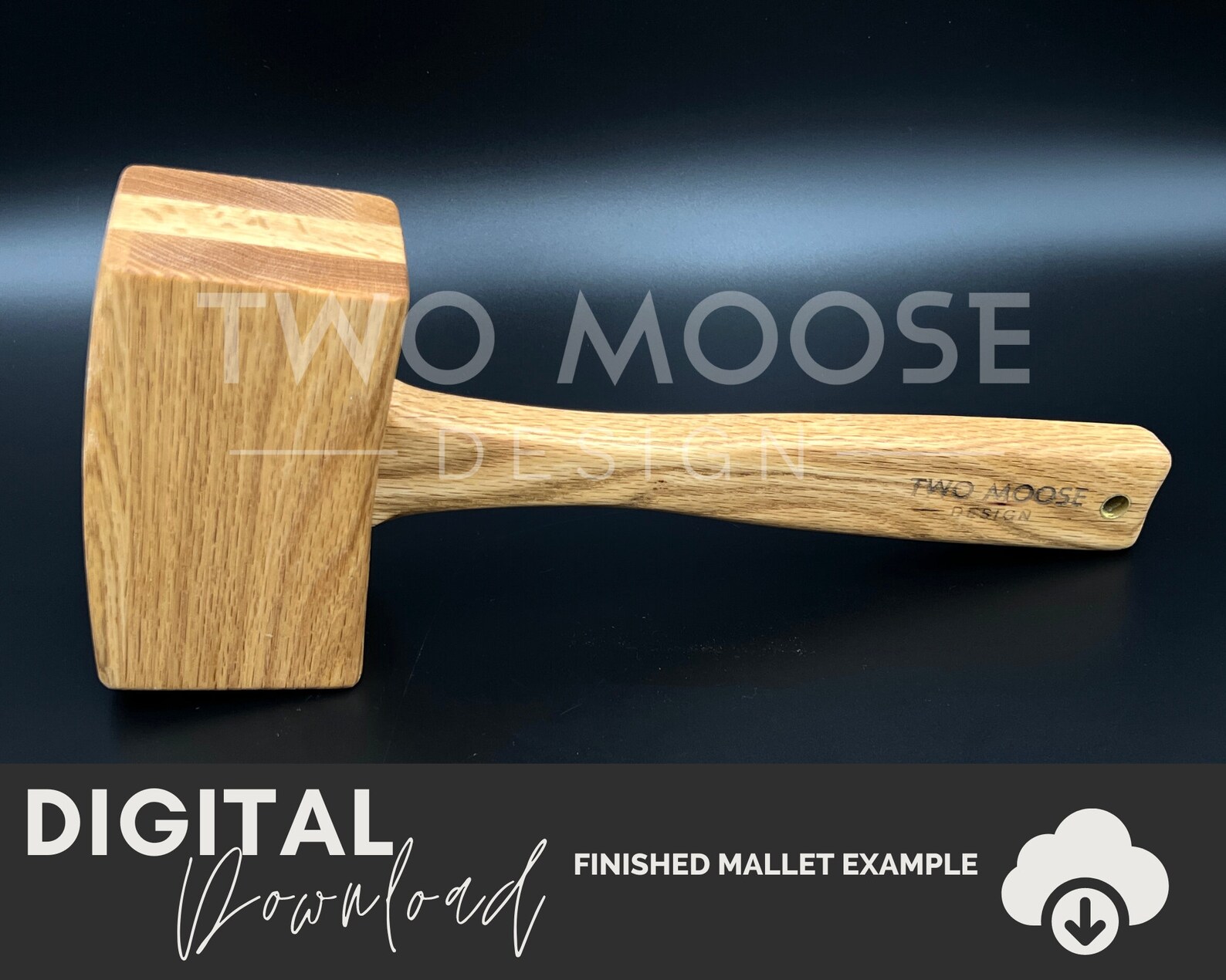 Mallet SVG File the Curvy CNC Mallet Plans - Etsy