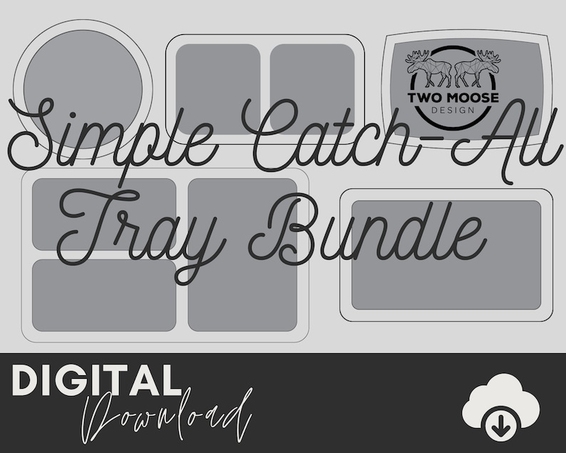 Catch All Tray SVG Bundle: CNC Tray Templates (digital Download) - Etsy