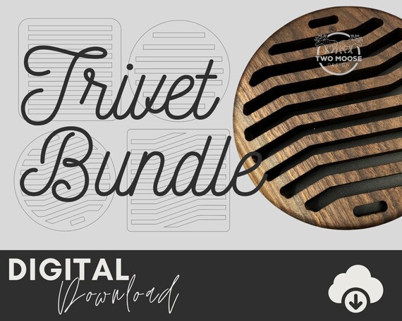 Trivet SVG Cut File CNC Hot Pad CNC File - Etsy Australia