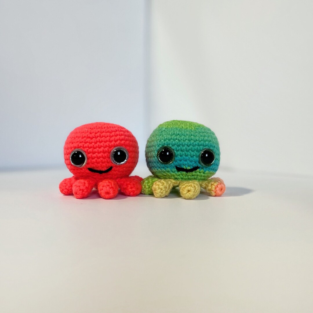 Mini Octopus Plushie Stuffed Animal Small Kids Birthday Gift - Etsy