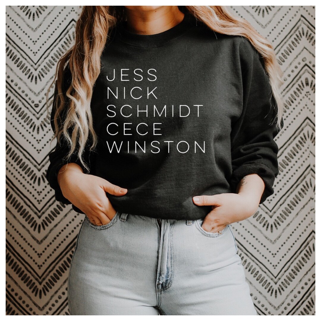 TV Show Shirt, Nick and Jess, Nick Miller, Jessica Day, Schmidt ...