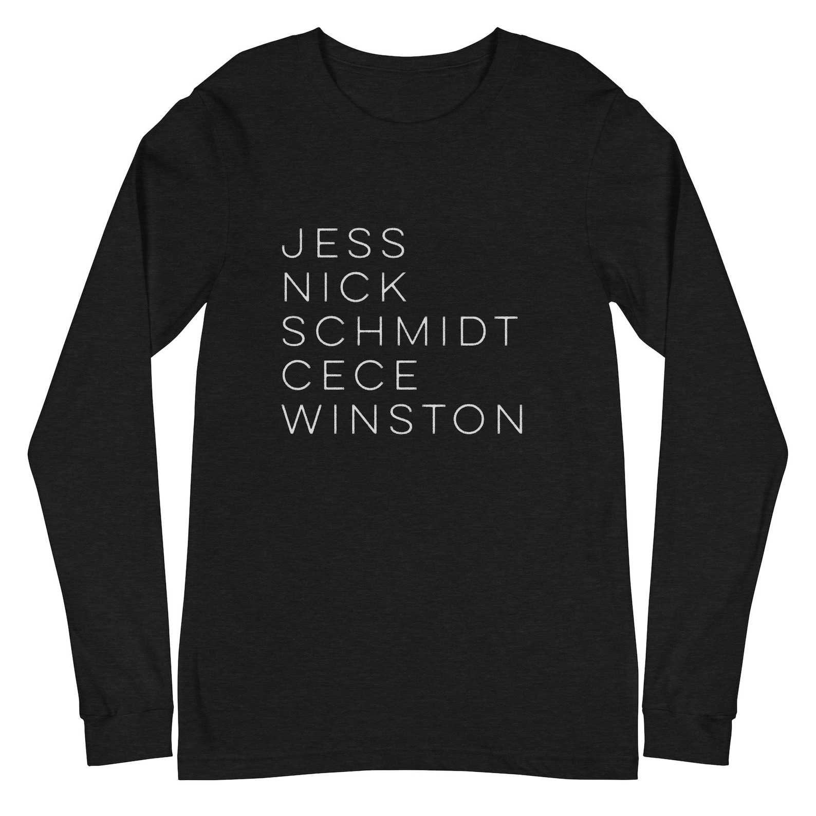 TV Show Shirt, Nick and Jess, Nick Miller, Jessica Day, Schmidt ...