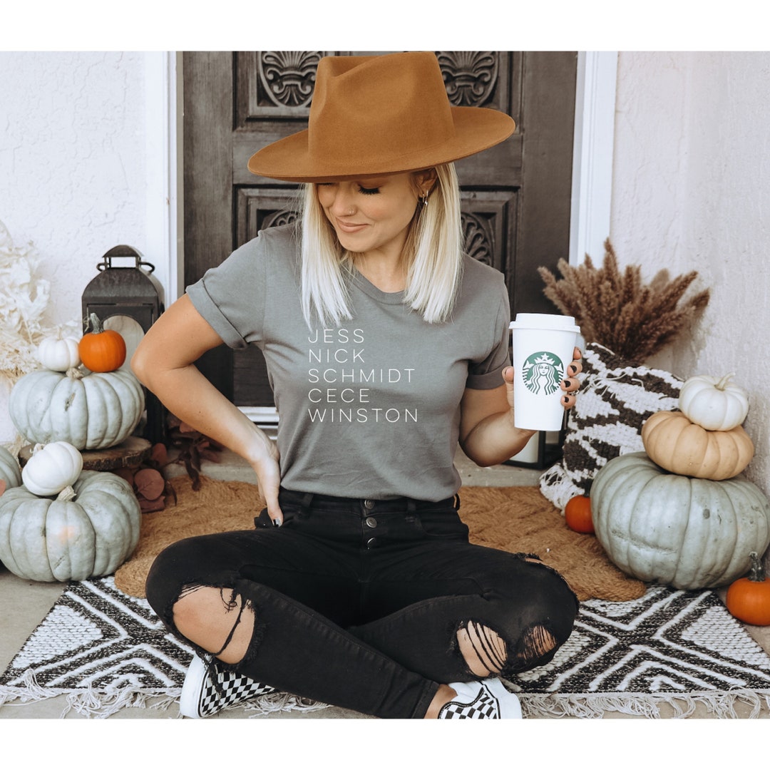 TV Show Shirt, Nick and Jess, Nick Miller, Jessica Day, Schmidt ...