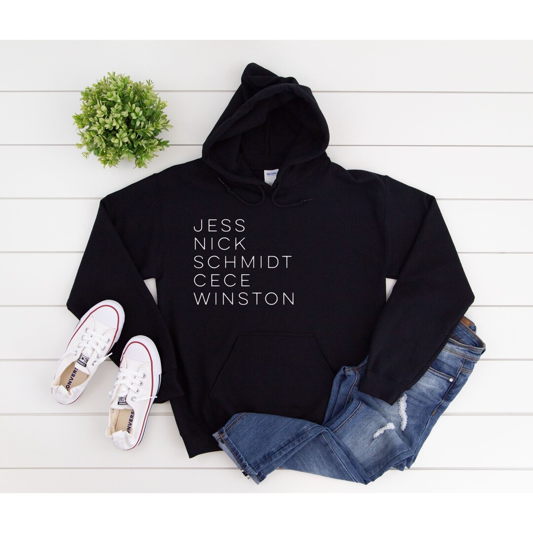 TV Show Shirt, Nick and Jess, Nick Miller, Jessica Day, Schmidt ...