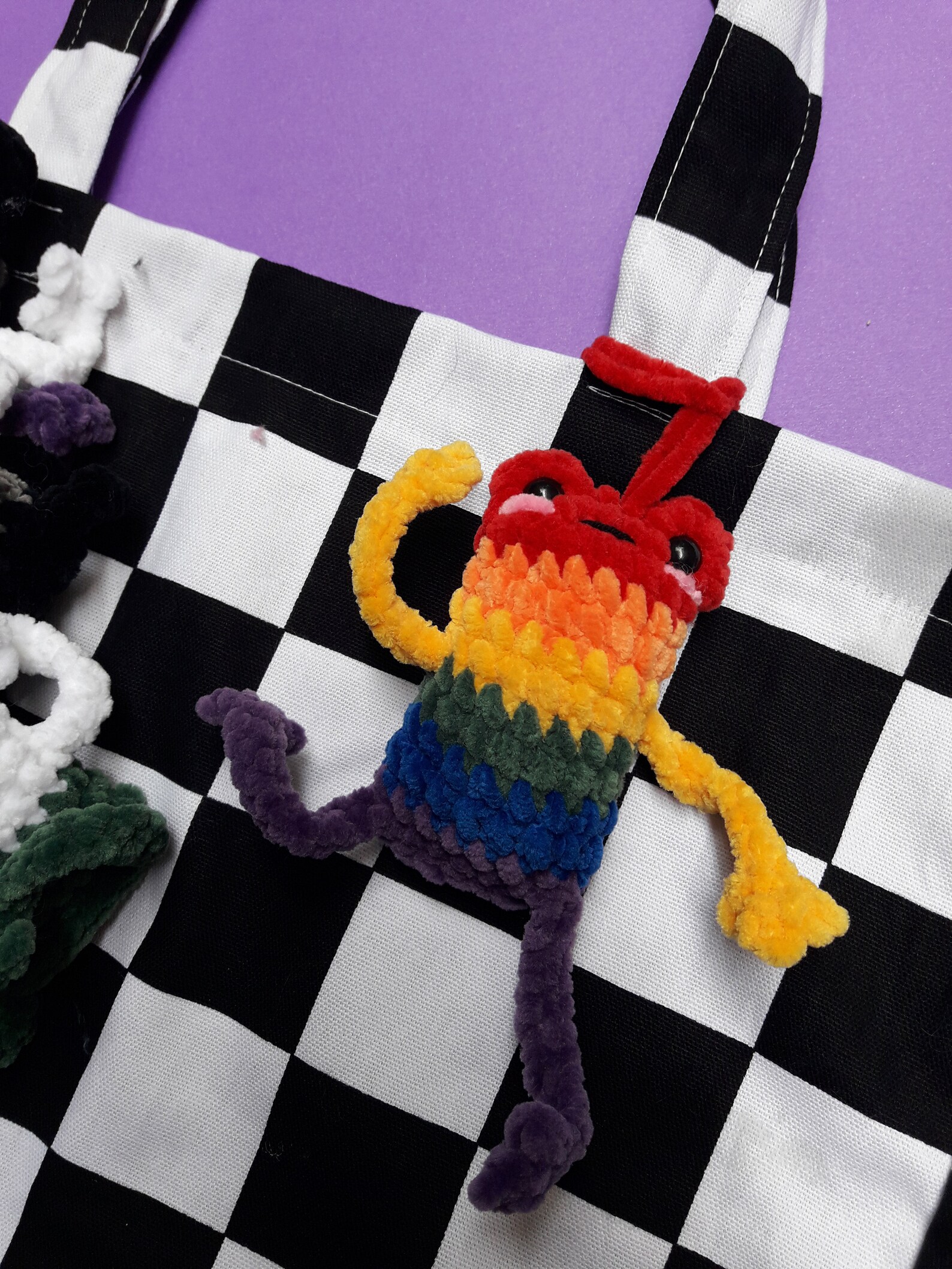 LGBTQ+ Leggy Froggy Crochet Plushie / Pride Flags / With or Without ...