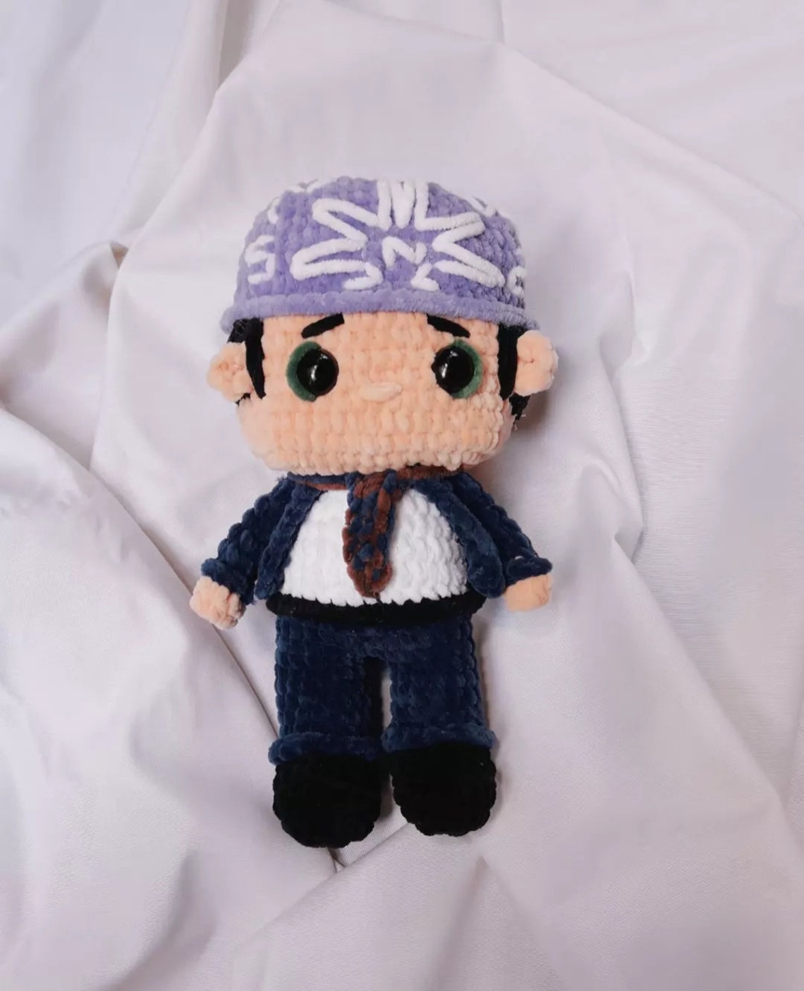 Prison Mike Amigurumi Plushie Doll/ Michael Scott Crochet Doll / the ...