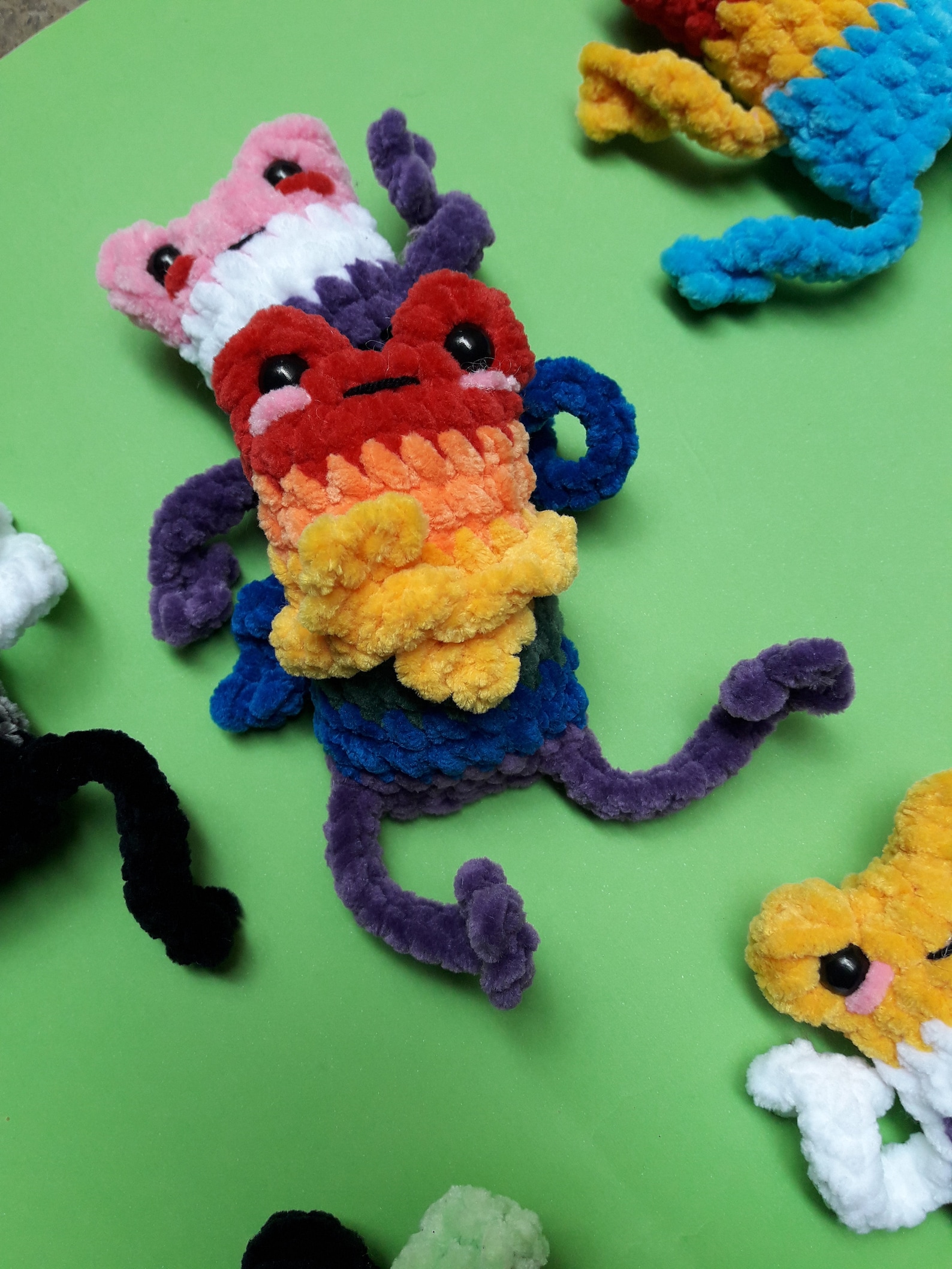 LGBTQ+ Leggy Froggy Crochet Plushie / Pride Flags / With or Without ...