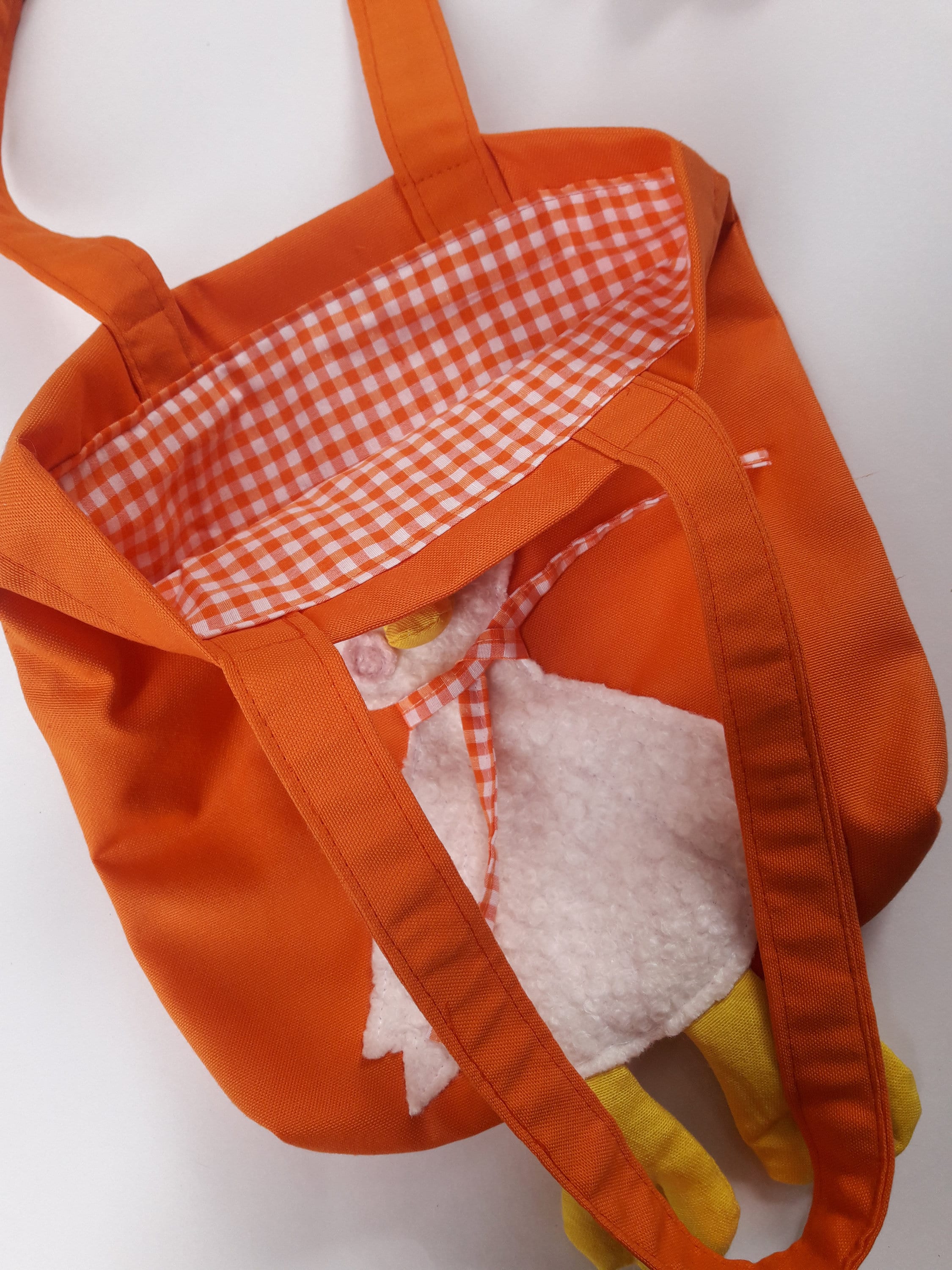 Duck Tote Bag, Canvas Tote Bag, Canvas Bag, Duck, Shoulder Bag, Shopper ...