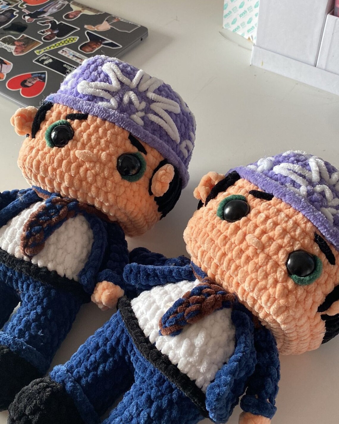Prison Mike Amigurumi Plushie Doll/ Michael Scott Crochet Doll / the ...