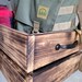 Extra-large Rustic Wooden Crate Storage Box Home Decor - Etsy