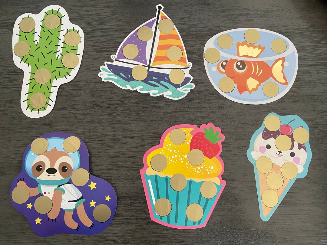 Mini Scratch off Challenges - Etsy