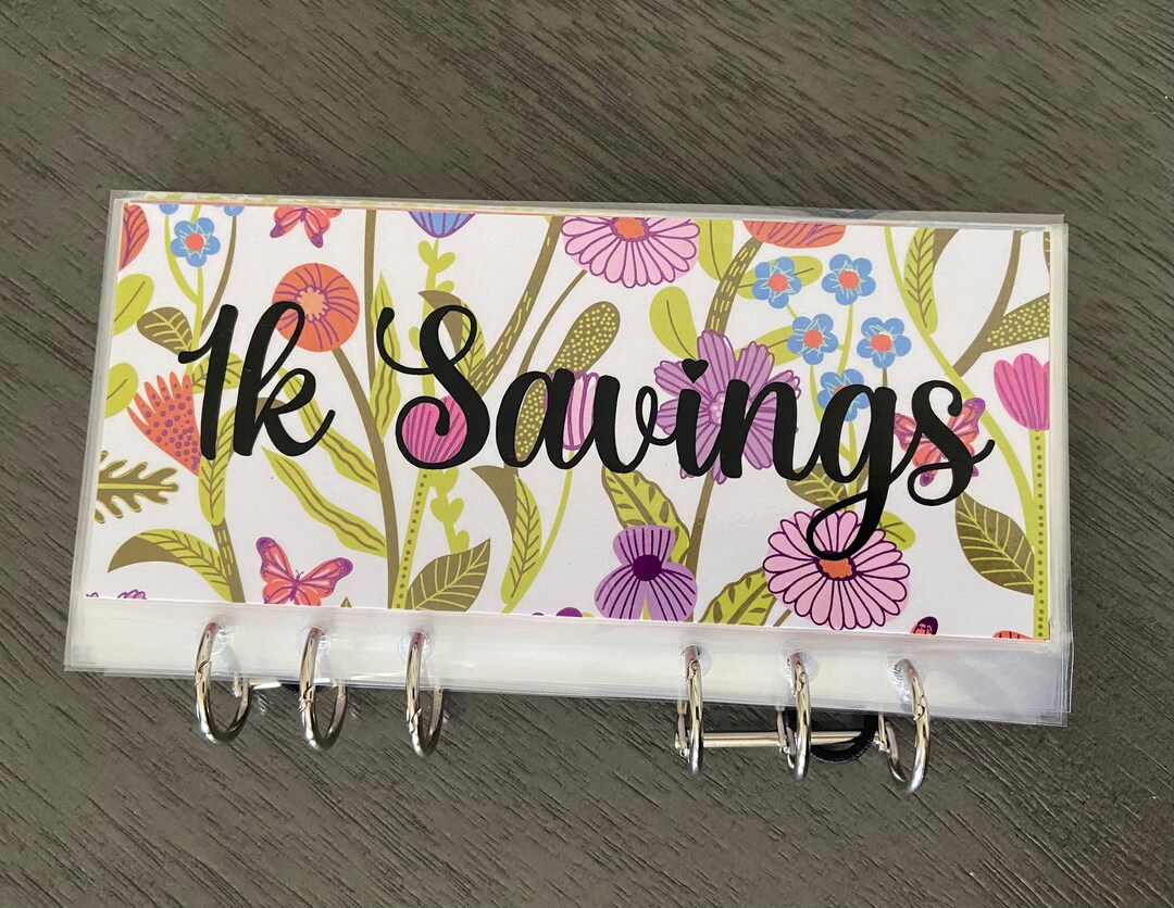 Scratch off 1K Savings Challenge Binder - Etsy