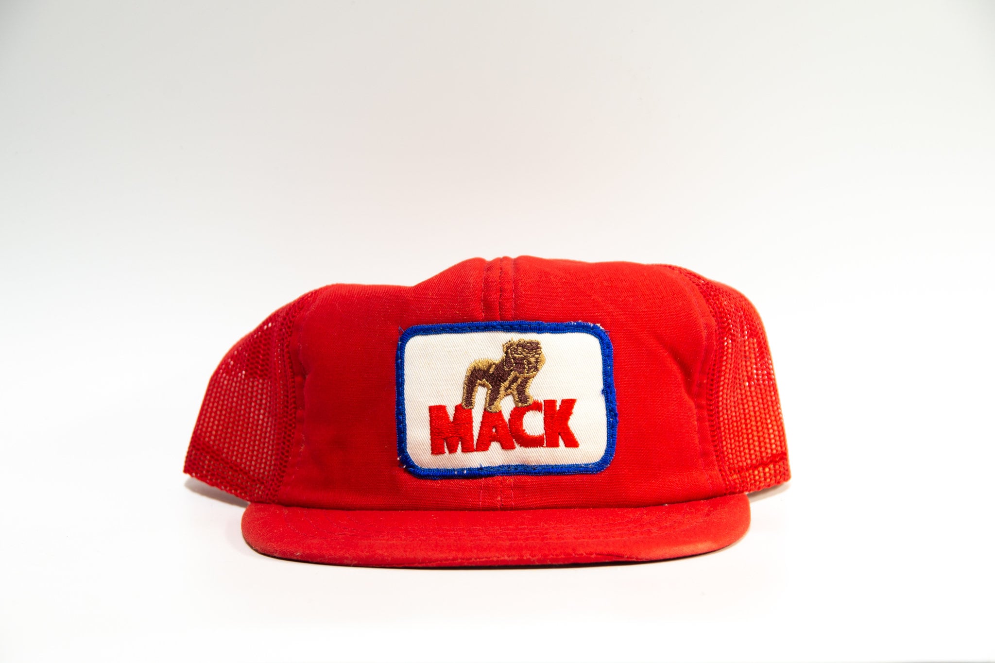Orange Mack Truck Hat