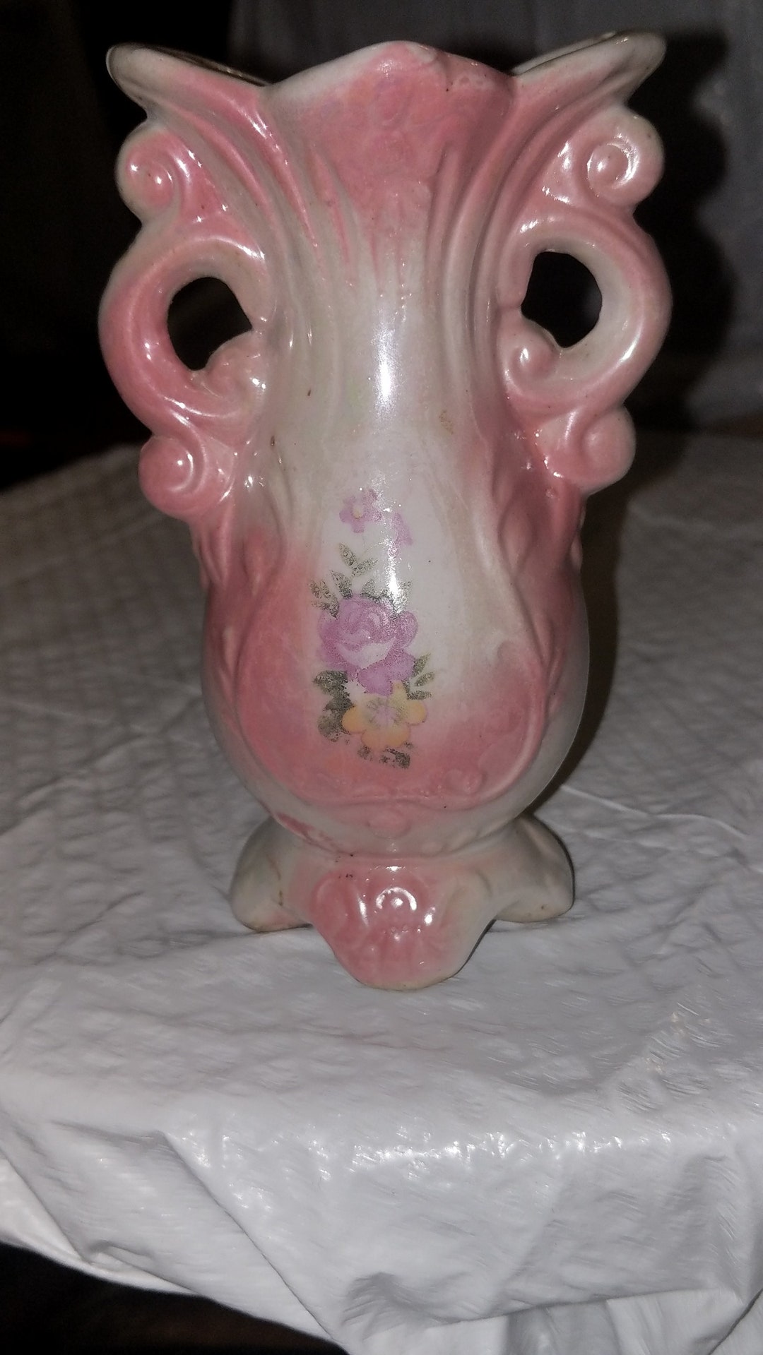 Very Small Antique Vase Fine China - Etsy