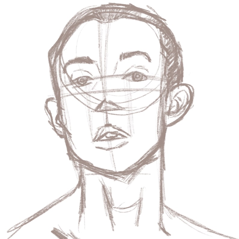 Art Class/ How to Draw Portraits Step-by-step for Beginners/ Four 1 ...