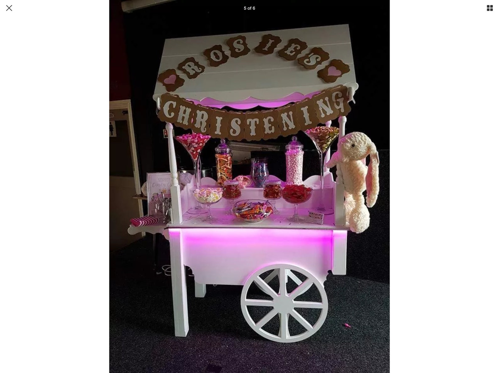 Candy Cart for Sale Wedding Sweet Cart Fully Collapsible - Etsy