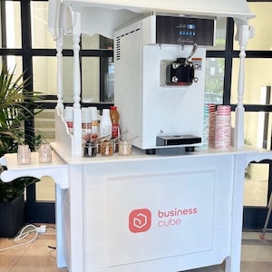 Ice Cream Cart Slush Cart Vendor Cart Display Unit Point of Sale Mobile ...
