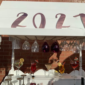 Candy Cart, Champagne Cart, Prosecco Cart, Drinks Trolly, Portable Bar ...