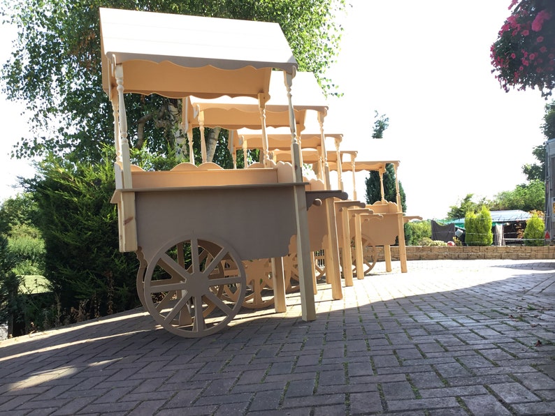Candy Cart for Sale Wedding Sweet Cart Fully Collapsible Candy - Etsy
