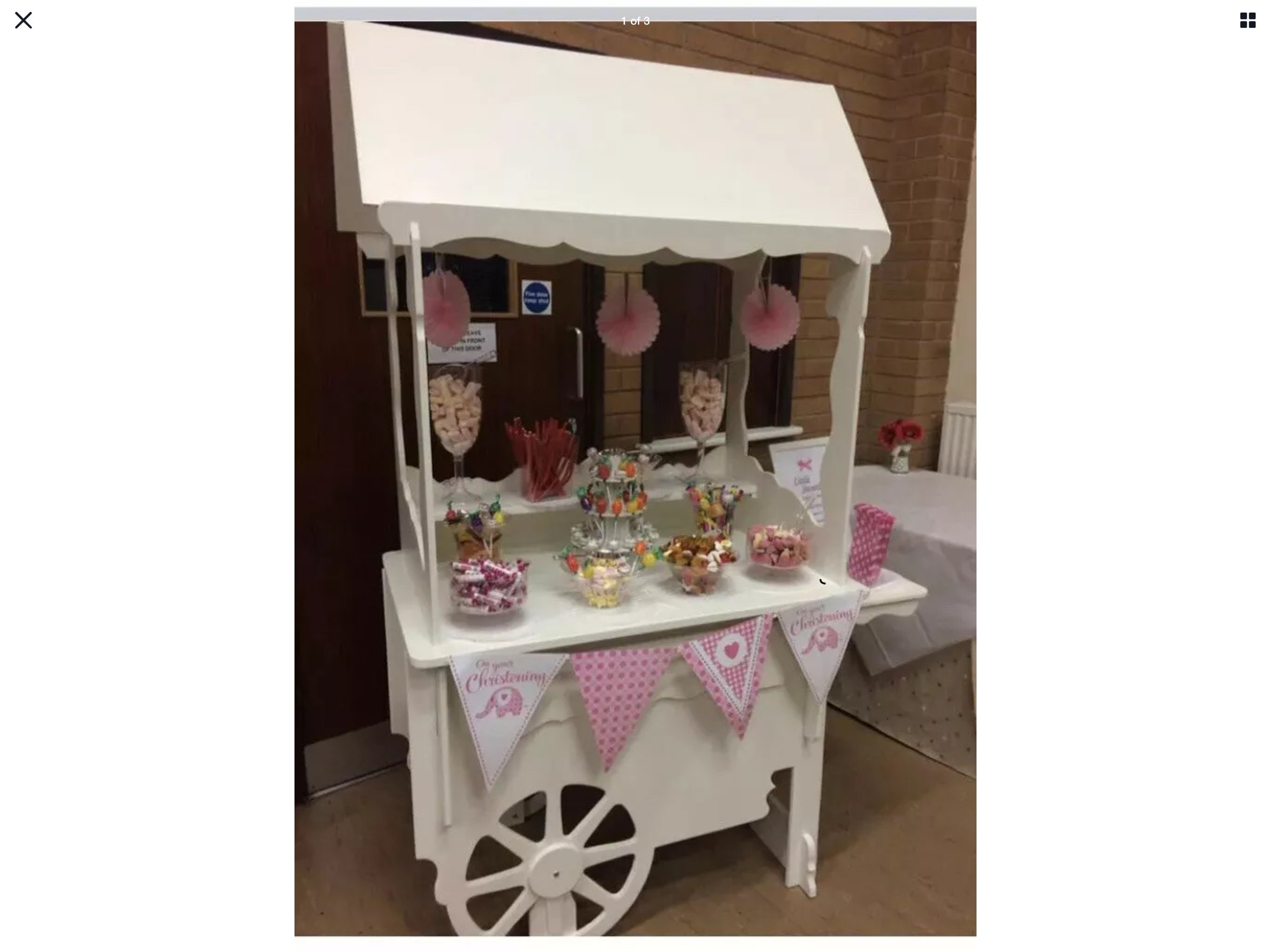 Candy Cart for Sale Wedding Sweet Cart Fully Collapsible - Etsy