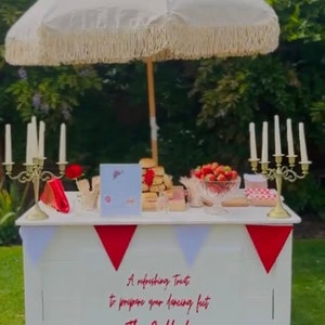 Collapsible Sweet Cart, Mobile Bar, Portable Countertop Display - Etsy