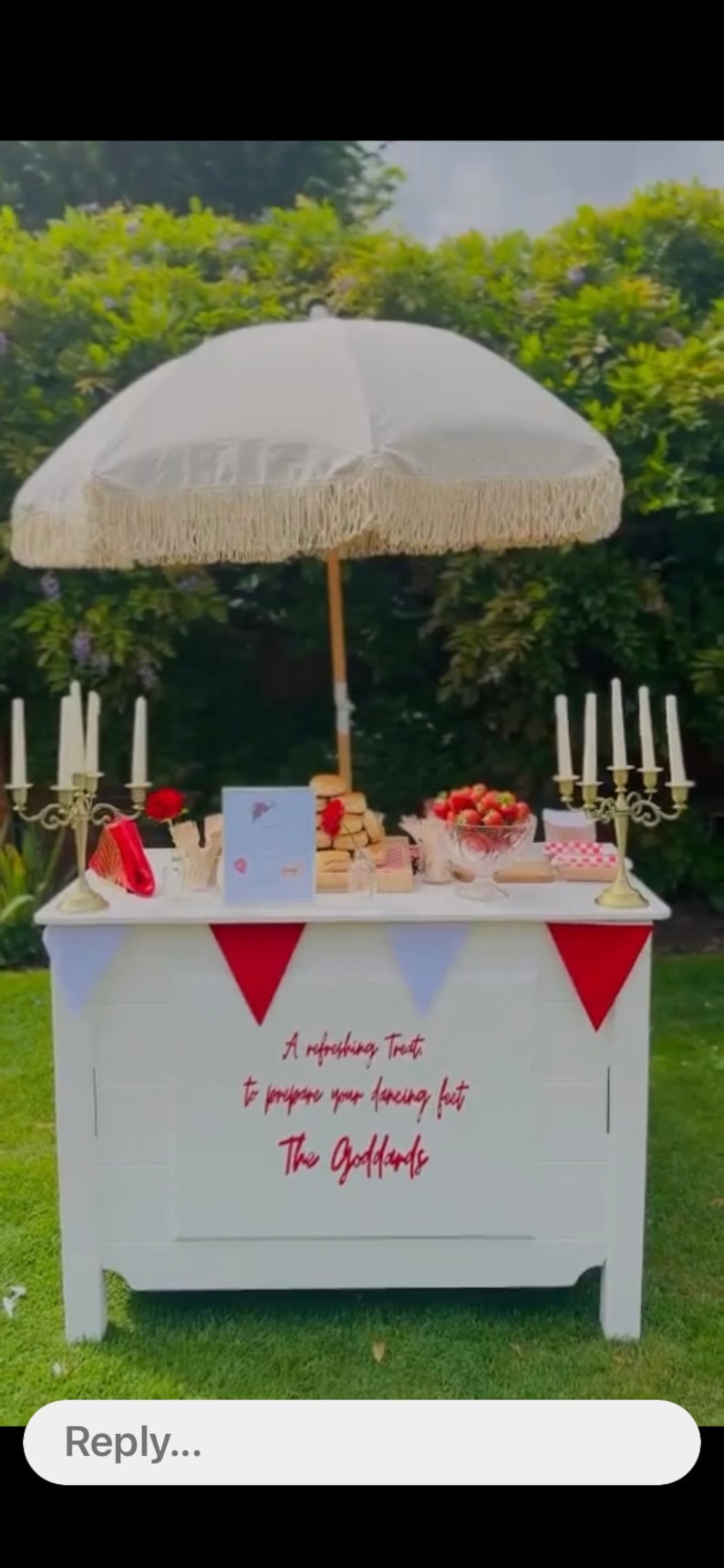 Collapsible Sweet Cart, Mobile Bar, Portable Countertop Display - Etsy
