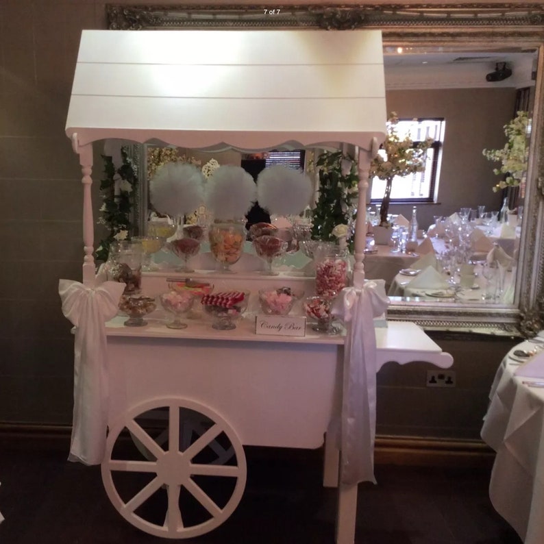 Collapsible Candy Cart: Wedding, Market Display, Choose Your Color - Etsy