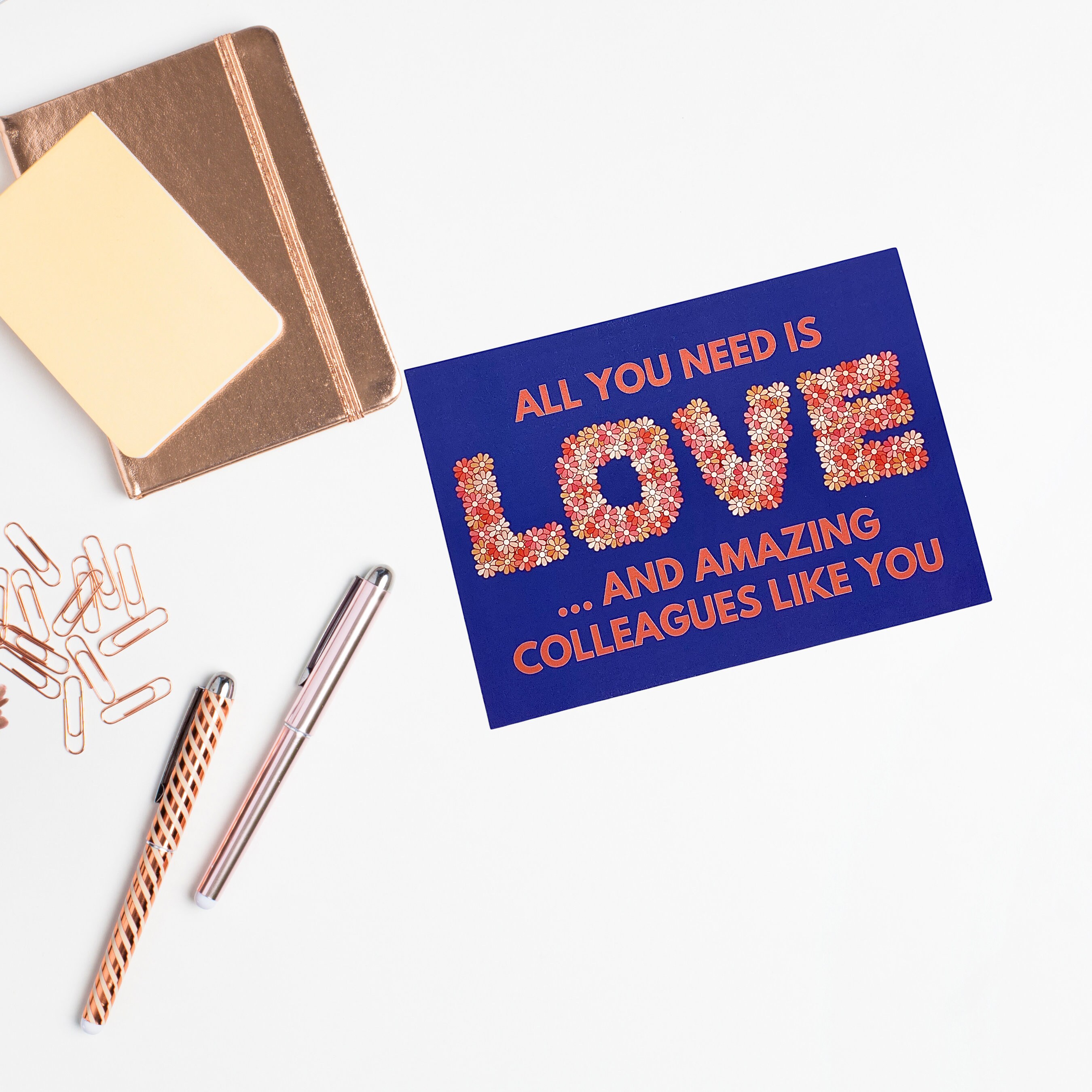 Staff Appreciation Cards for Employees, Coworkers, and Clients - Etsy