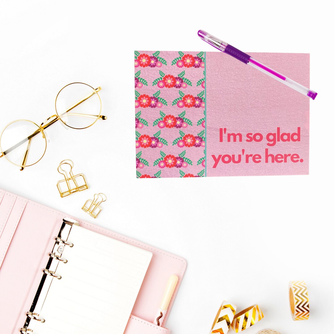 Appreciation, Welcome, Affirmation Card 5x7 - Etsy